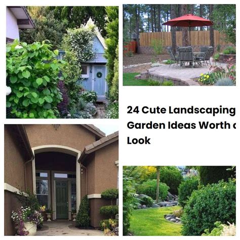 24 Cute Landscaping Garden Ideas Worth A Look Sharonsable