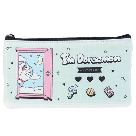 Yesasia Doraemon Flat Pouch Blue K Company Lifestyle And Ts