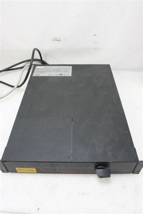 Apc Sbp6krmi2u Service Bypass Panel Bypass Switch 32a 7680 Watts Va