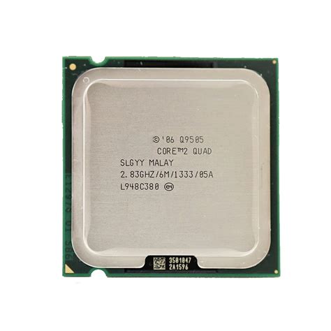 Core 2 Quad Q9505 2.8 GHz Quad Core Quad Thread CPU Processor 6M 95W ...