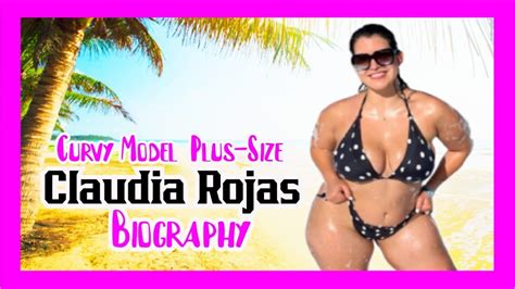 Claudia Rojas Plus Size Model Influencer Body Positive