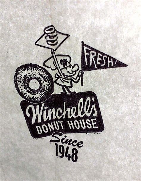 Winchells Donut House Classic Logo Since 1940