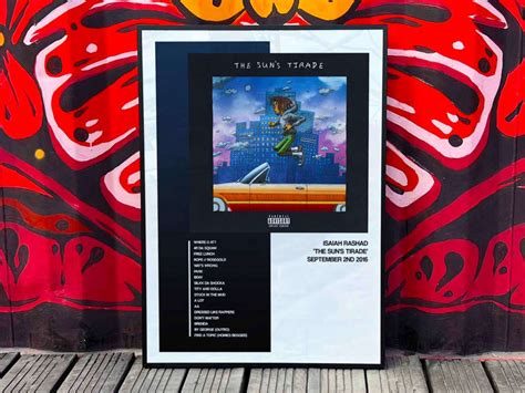 Isaiah Rashad The Sun Tirade Album Cover Poster 1