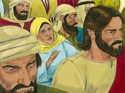Jesus Raises Jairus S Daughter To Life Jairus Daughter And The Woman
