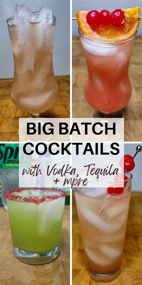 Party Cocktails Big Batch Tequila Artofit