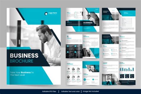 Business Brochure Template Layout Design Graphic By Tanu · Creative Fabrica