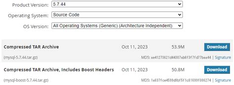 mysql5 7 44をソースインストールする rocky linux9 4 on さくらのvps 株式会社オルタ