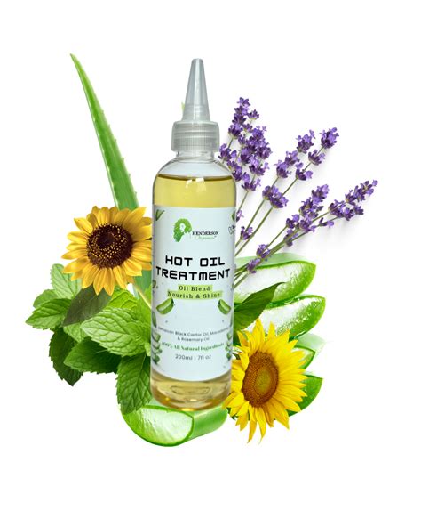 Hot Oil Treatment Oil Blend Henderson Organics