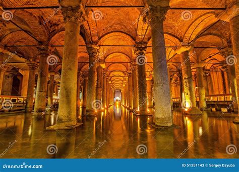 Basilica Cistern Turkish Yerebatan Sarayi Sunken Palace Underground