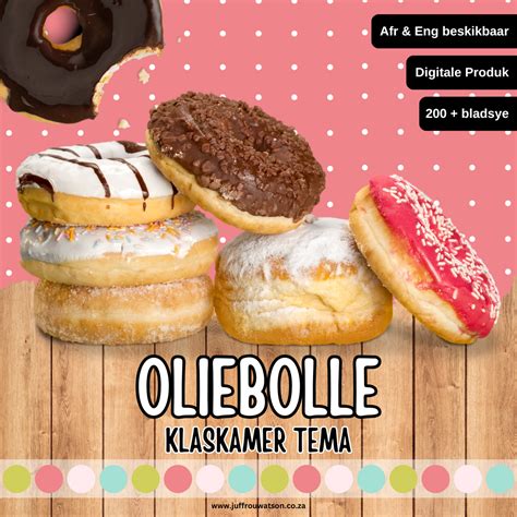 Doughnut Classroom Theme Oliebolle Klaskamertema Juffrou Watson
