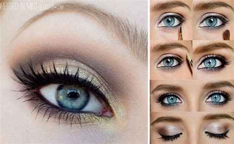 How To Apply Evening Eye Makeup For Blue Eyes Mugeek Vidalondon