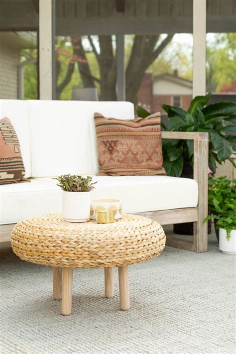 Ikea Hack Alseda Stool To Coffee Table Alice And Lois