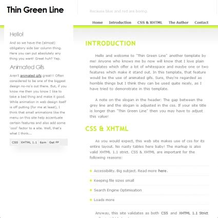 Free Css Templates In Green Color Web Templates Free Download Html Css Js Files