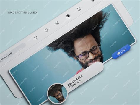 Premium Psd Facebook Cover Mockup Facebook Thumbnail Mockup Design