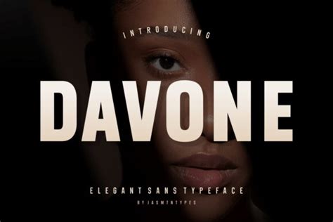 Davone Font Free Font