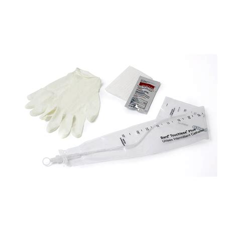 Bard Touchless Plus Intermittent Catheter Tray Coude Tip 16fr Core Gpo