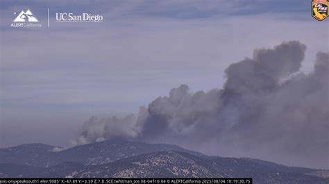 New Fire Ignites North Of Big Bear In Holcomb Valley Named Gold Fire