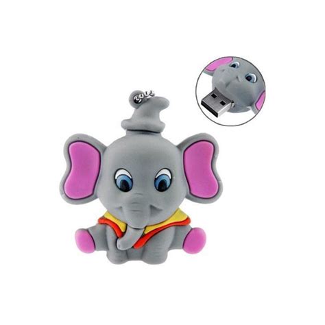 Jual Flashdisk Karakter Unik Dan Lucu Gajah Dumbo Elephant Shopee