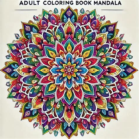 Coloring Book Mandela Etsy