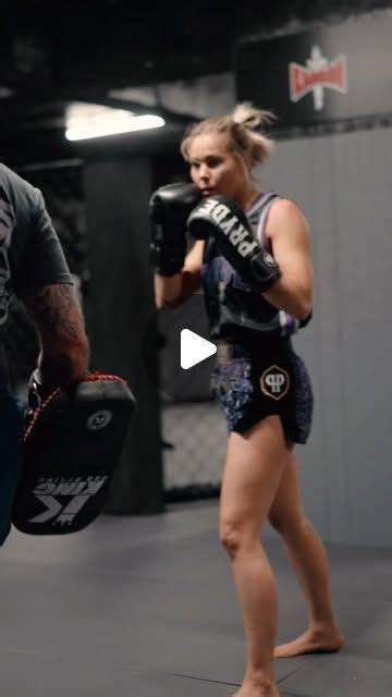 Mia Trevorrow On Instagram Still Yelling Muay Thai Supportive