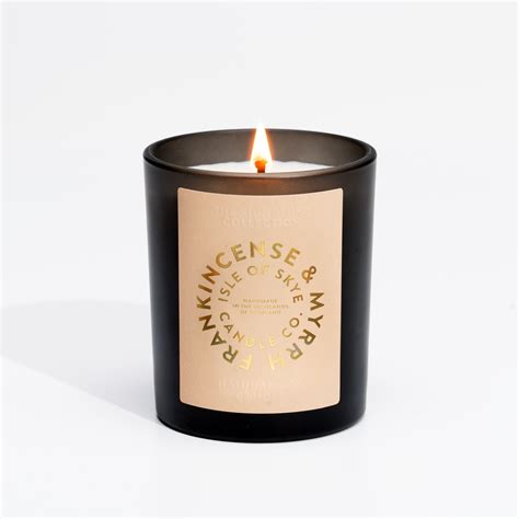Frankincense And Myrrh Black Tumbler Isle Of Skye Candle Company