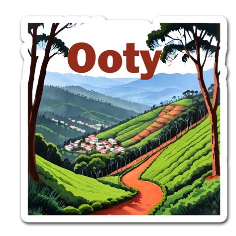 Shoptwiz Ooty Famous City Lovely Door Magnets And Fridge Magnet