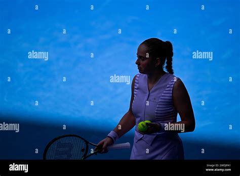 Melbourne Australie 20th Jan 2024 Jeļena Aļona Ostapenko During The Australian Open Ao 2024