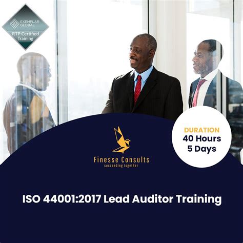 Iso 440012017 Lead Auditor Training Finesse Consults