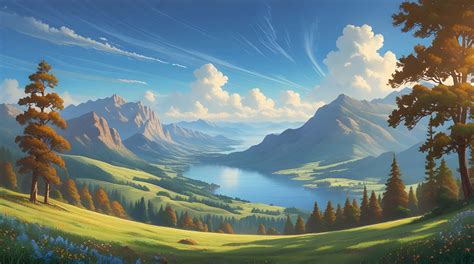 Download The Amazing Nature Landscapes View Wallpaper