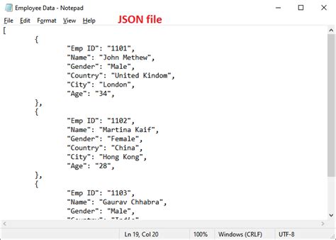 Json To Excel Tpoint Tech