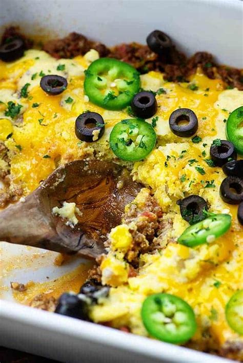 Mexican Cornbread Casserole — Buns In My Oven Mexican Cornbread Casserole — Buns In My Oven