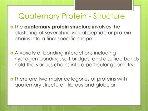 Quaternary Structure Of Protein Pptx