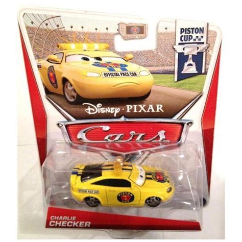 Disney Pixar Cars Piston Cup Die Cast Charlie Checker 1 55 Scale Pixar Disney Pixar Cars