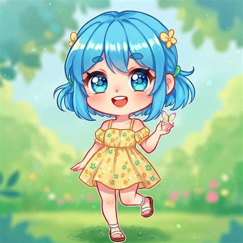 Chiêm Ngưỡng Loạt Hình ảnh Chibi Nữ Cute Cực Xinh Xắn
