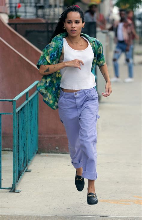 Zoe Kravitz On The Set Of High Fidelity In New York 07142019 Hawtcelebs
