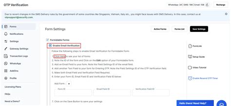 Otp Verification For Formidable Form Wordpress Sms Email