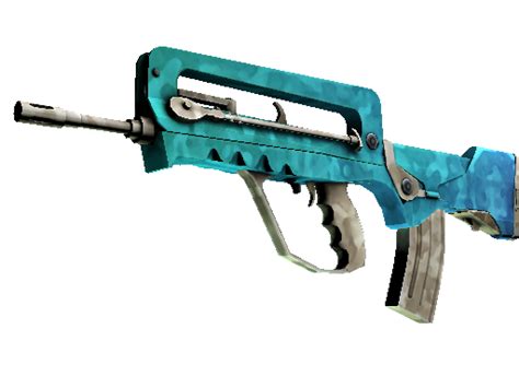 Famas Waters Of Nephthys — цены описание скина и паттернов в Csgo