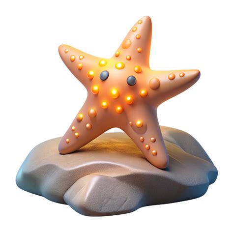 Cute Starfish 3d Render 56262177 Png