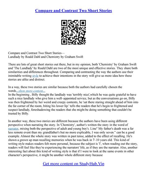 How To Start A Comparing And Contrasting Essay Compare And Contrast