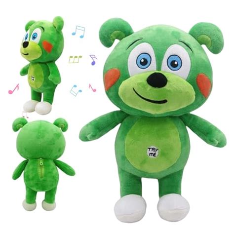 Verceco Singing Stuffed Animals Green Bear Music Plush Toys Want It All