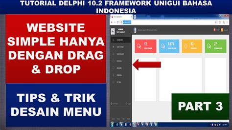 Part 3 Tips And Trik Desain Aplikasi Delphi Framework Unigui Tutorial Delphi Bahasa Indonesia