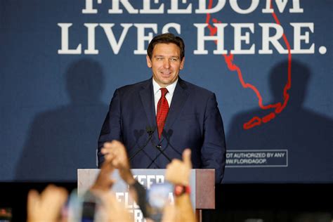 Floridas Desantis Traverses The Us As 2024 White House Talk Advances