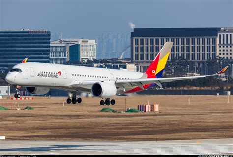 Airbus A350 941 Asiana Airlines Aviation Photo 7807383
