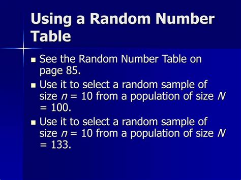 Ppt Simple Random Sampling Powerpoint Presentation Free Download