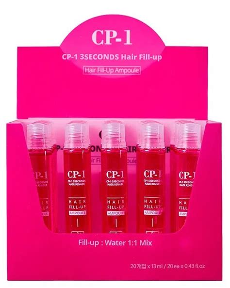 Cp 1 3 Sec Hair Ringer Atstatomoji Plaukų Ampulė 20 Vnt X 13ml