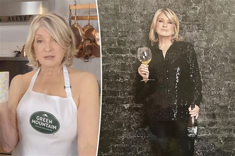Matha Stewart In An Apron