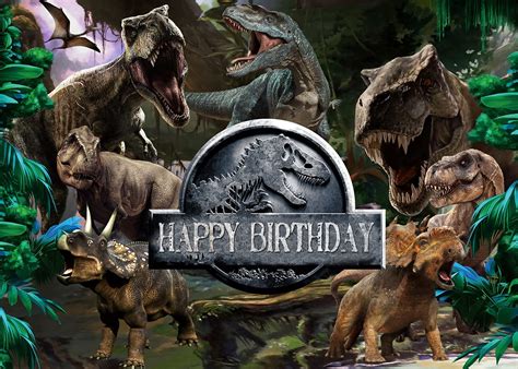 Jurassic Park Birthday Backdrop At Jewel Waddle Blog