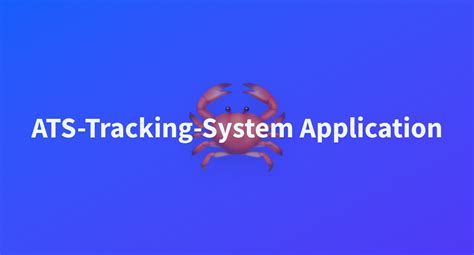 Ats Tracking System Application A Hugging Face Space By Nasirkhan786