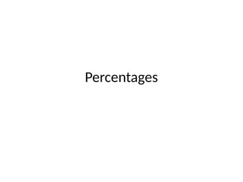Percentagepptx Pptx