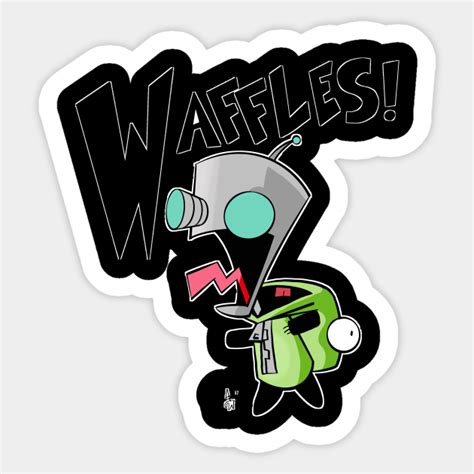 Invader Zim Vector Waffles